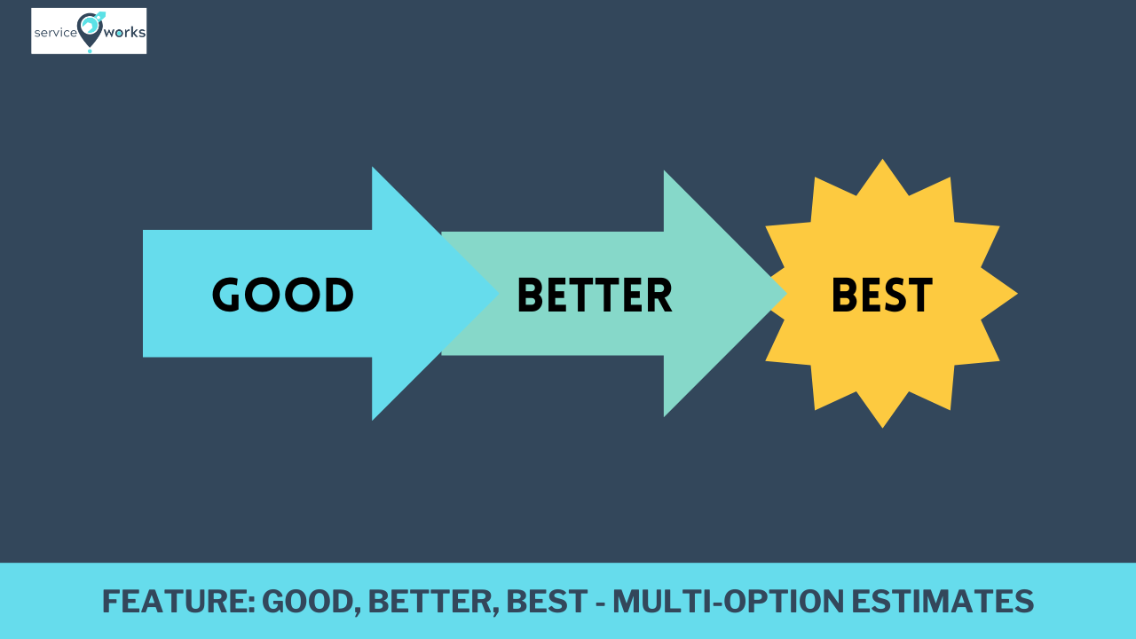 Feature: Good, Better, Best - Multi-Option Estimations - ServiceWorks ...